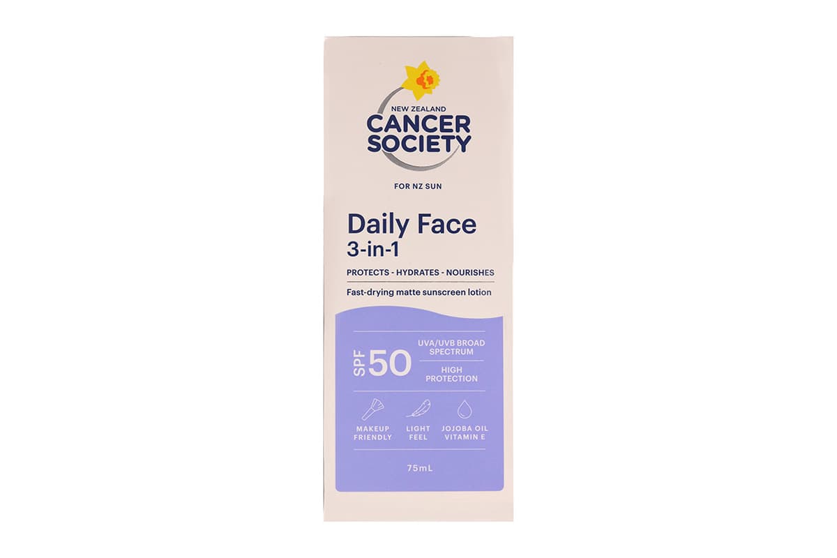 Cancer Society of NZ Daily Face 3-in-1 | Sunscreens - Consumer NZ