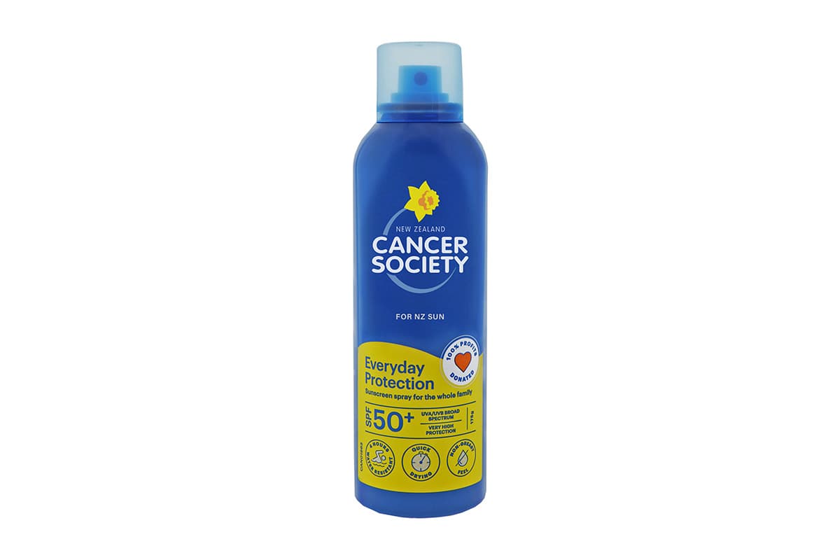 Cancer Society of NZ Everyday Aerosol | Sunscreens - Consumer NZ