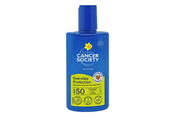 Cancer Society of NZ Everyday Sunscreen Lotion | Sunscreens - Consumer NZ
