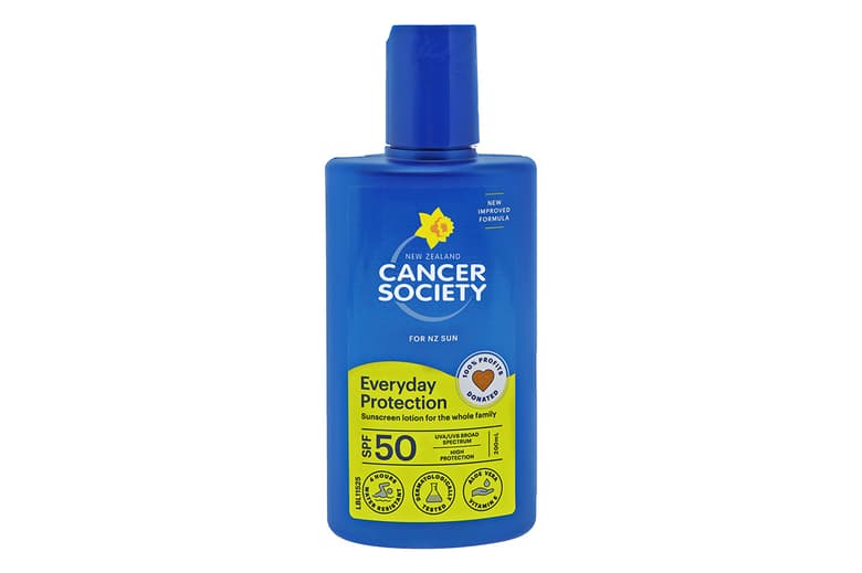 Cancer Society of NZ Everyday Sunscreen Lotion | Sunscreens - Consumer NZ
