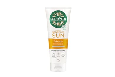 DermaVeen Sensitive Sun SPF 50+ | Sunscreens - Consumer NZ