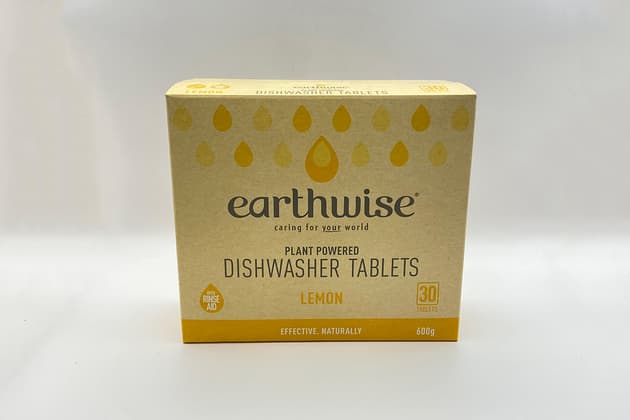 Earthwise Dishwasher Tablets Lemon | Dishwasher detergents - Consumer NZ