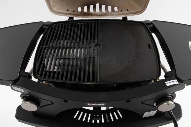 Jumbuck Double Burner Portable BBQ JBPB219 and trolley | Barbecues ...