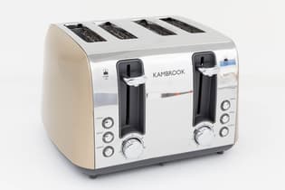 Kambrook Deluxe 4 Slice Toaster Champagne KTA480CMP | Toasters ...