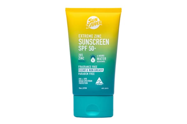 Sun Zapper Extreme Zinc Sunscreen SPF 50+ | Sunscreens - Consumer NZ