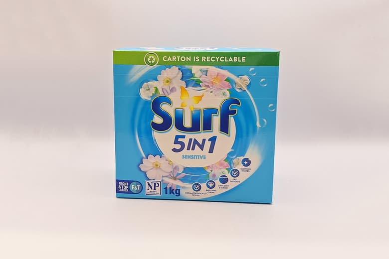 Surf 5 in 1 Sensitive Powder | Laundry detergents - Consumer NZ