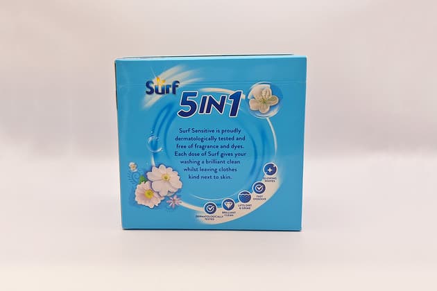 Surf 5 in 1 Sensitive Powder | Laundry detergents - Consumer NZ